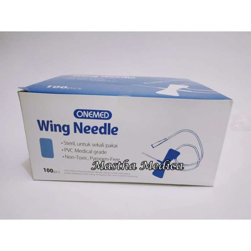 Promo Needle Scalp Vein Set One Med Needle Wing Kupu Kupu 25 G Onemed ...