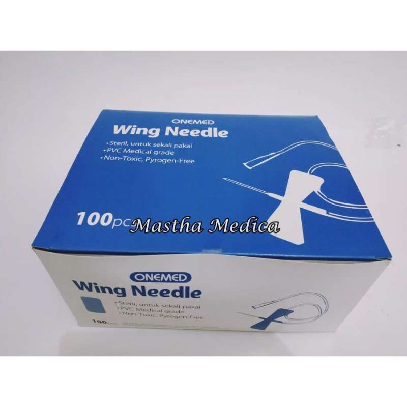 Promo Needle Scalp Vein Set One Med Needle Wing Kupu Kupu 25 G Onemed ...