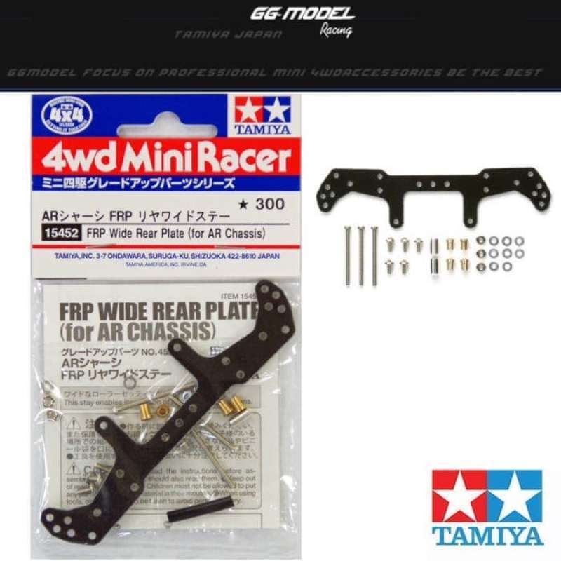 Jual Tamiya 15452 Mini 4Wd Frp Wide Rear Plate (For Ar Chassis) di ...