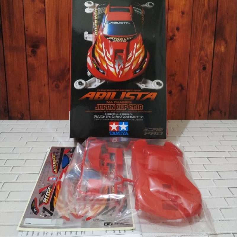 Jual Tamiya Body Abilista Japan Cup 2018 + Stiker Original 95109 di ...