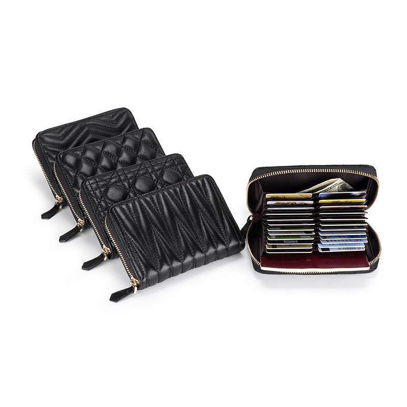 Promo Dompet Gaya Chanel Kecil Kulit Domba Dompet Kartu Dua Dalam Satu ...