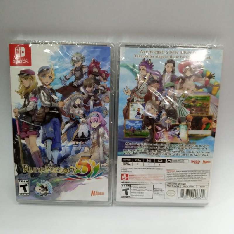 Jual Nintendo Switch Rune Factory 5 di Seller GAMES 99 SHOP - Kota ...