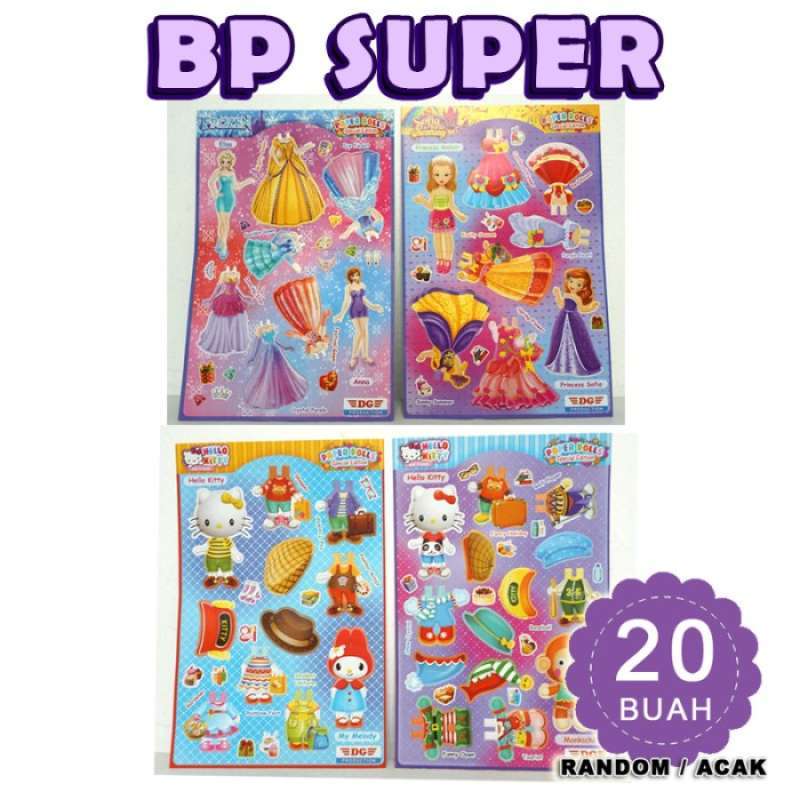 Jual Mainan Bongkar Pasang Baju Bajuan Bp Super 20 Pcs - Bp Super 20 ...