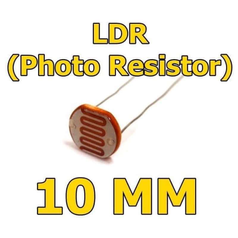 Jual LDR besar 10mm Photo Light Sensitive Resistor Sensor cahaya ...