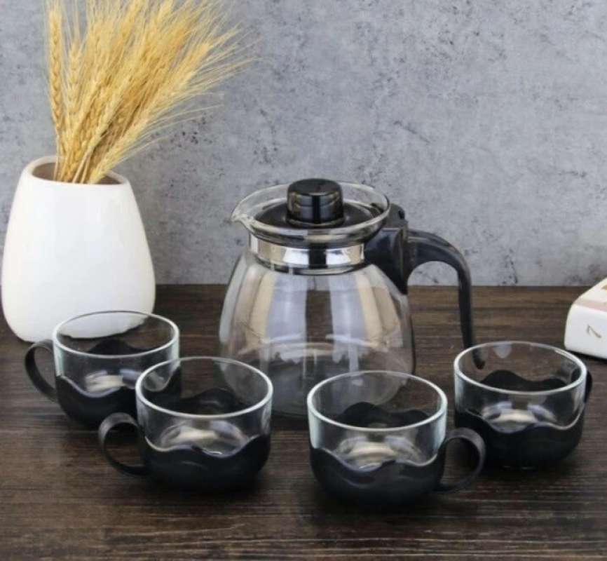 Promo Teko Gelas Kopi Teh Set Peralatan Tempat Minum Teapot Dengan ...