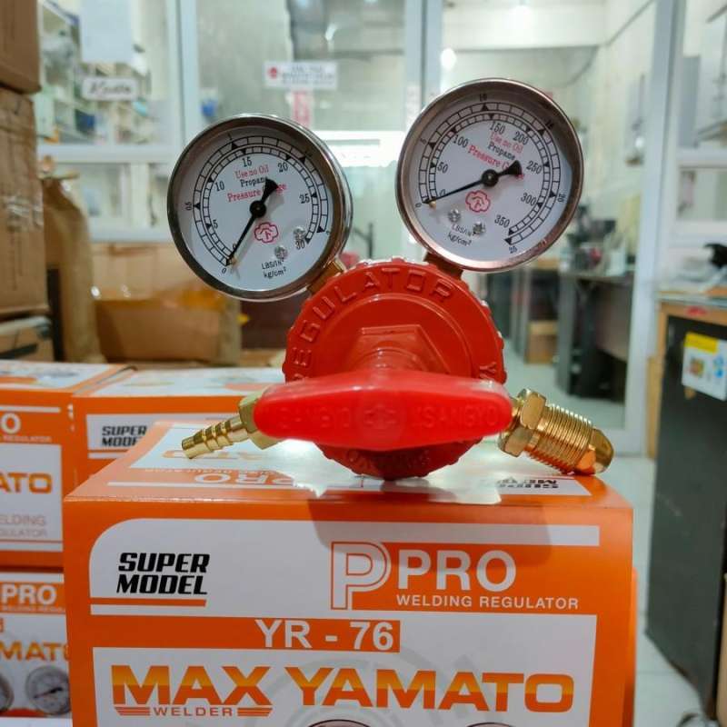 Jual Regulator Las Propane / Lpg Yamato, Regulator Propane Lpg Max Yamato Di Seller Global ...