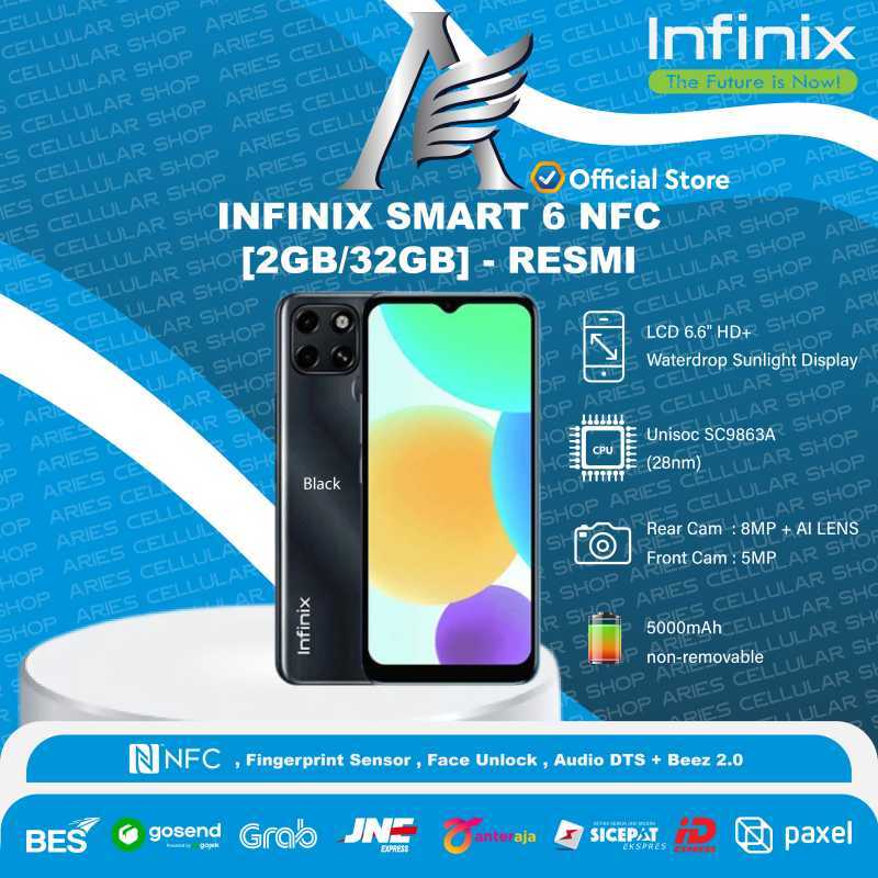 Jual Infinix Smart 6 NFC 2/32 GB Smartphone Garansi Resmi Spesial di ...