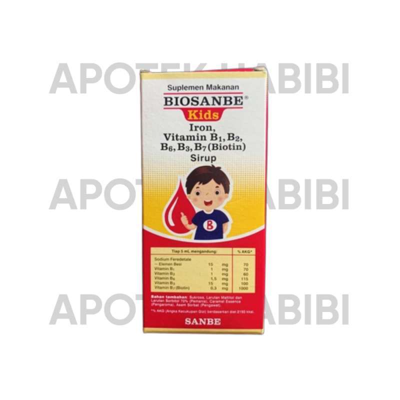 Promo BIOSANBE BABY BAYI DROP 15 ML DAN KIDS ANAK SIRUP 120 ML ...
