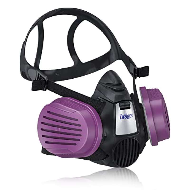 Promo Dräger X-plore 3500 respirator mask + P100 Filters against smoke ...
