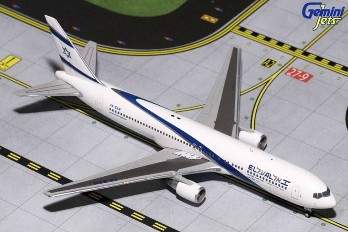 Promo Gemini Jets EL AL Boeing 767-300ER 4X-EAN 1/400 Scale Diskon 20% ...