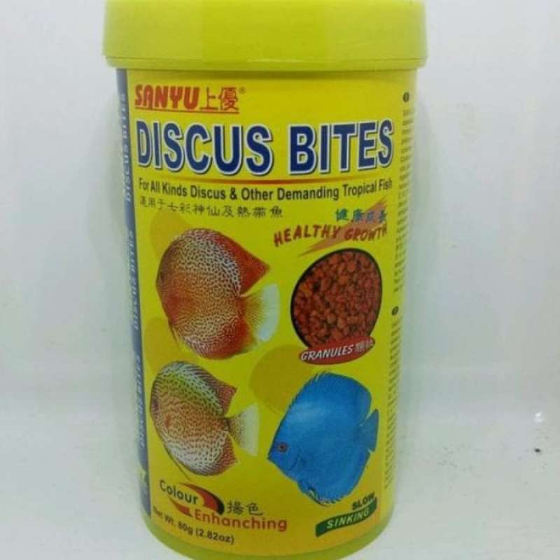Jual makanan ikan sanyu discus 80 gr di Seller Glorious Petstore - Miko ...