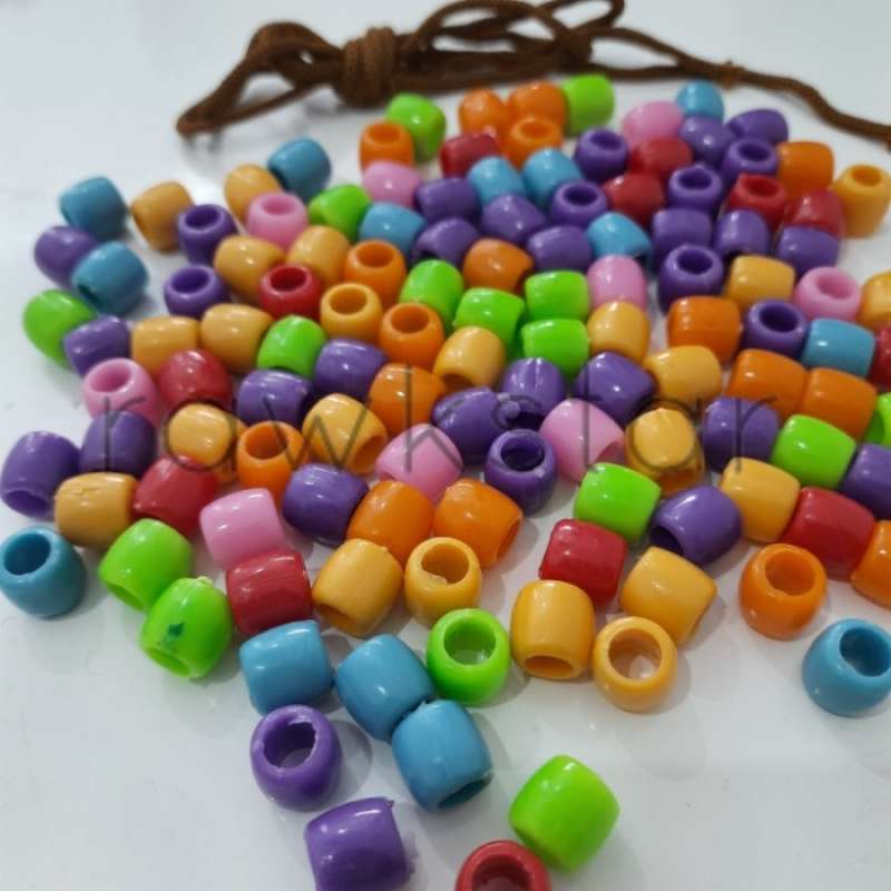 Promo Mainan Montessori Meronce Manik Tabung Tong Beads Anak Diskon 5% ...