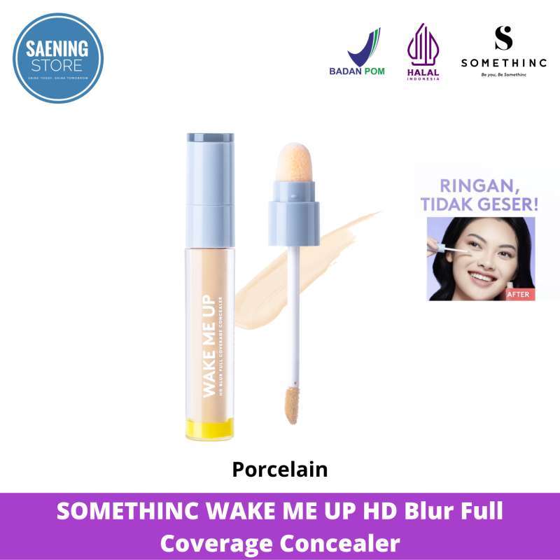 Promo SOMETHINC WAKE ME UP HD Blur Full Coverage Concealer di Seller ...