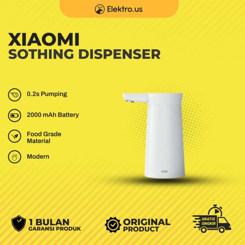 Jual XIAOMI SOTHING DISPENSER POMPA GALON AIR AUTOMATIC PUMP di Seller ...