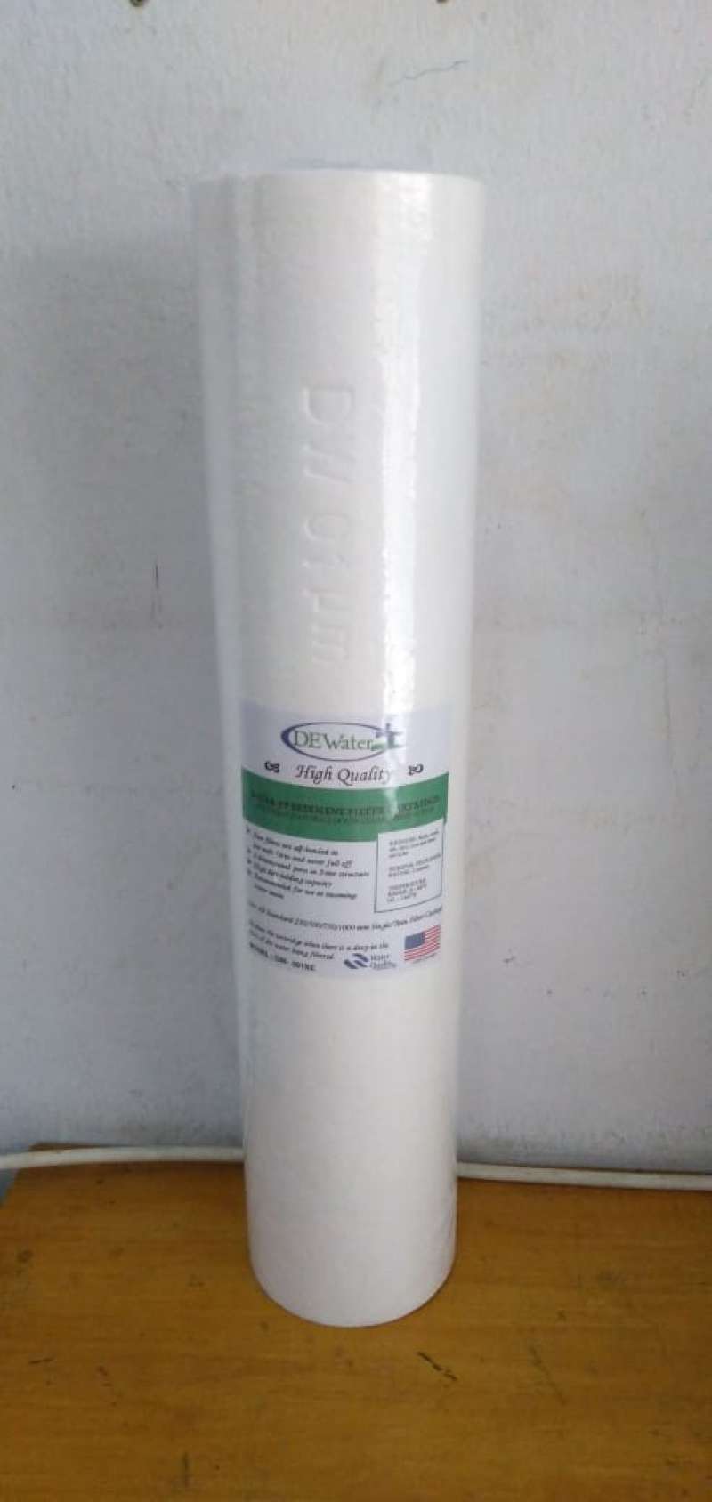 Promo DEWATER SEDIMENT FILTER AIR CARTRIDGE BIG BLUE 20 1,5 UM Diskon 6 ...