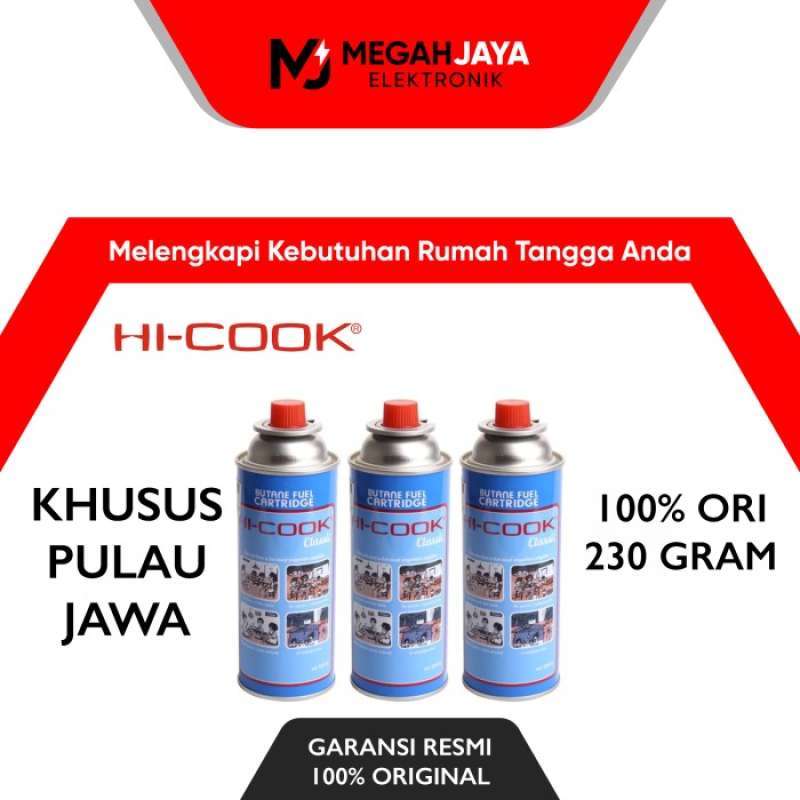 Jual HI-COOK GAS PORTABLE BUTANE / BUTANE FUEL CATRIDGE ( 1 PCS) di ...