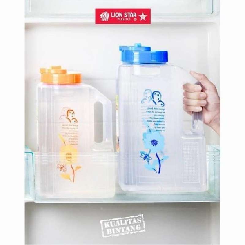 Jual botol minum air kulkas lion star 3 liter jumbo cooler di Seller ...