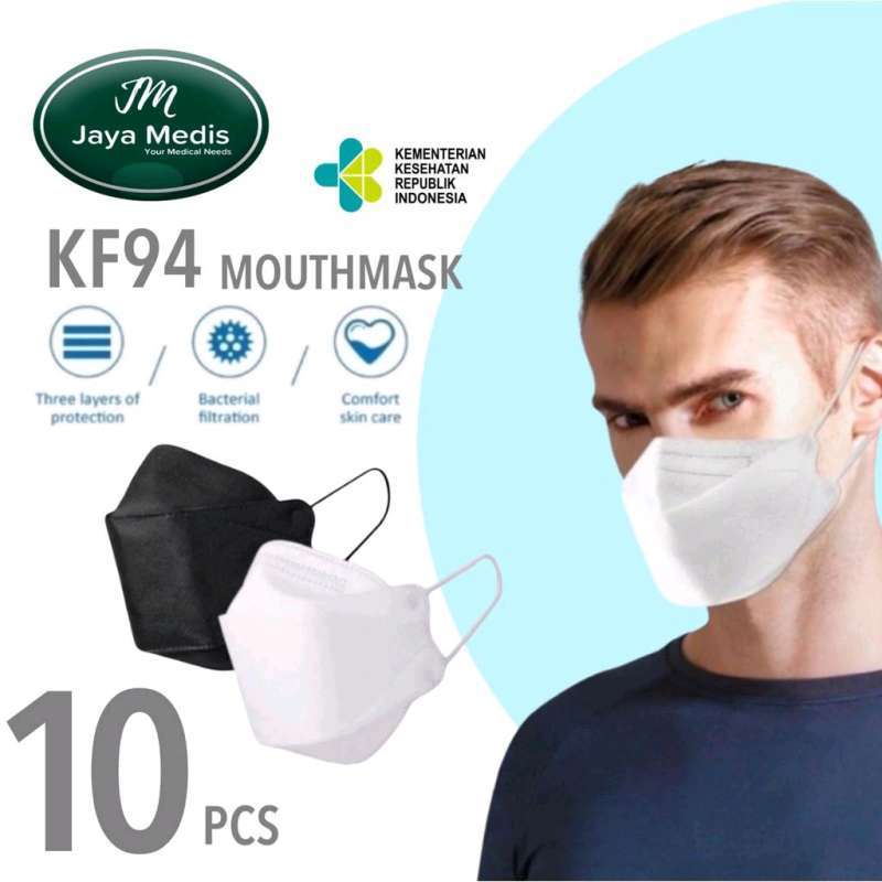 Jual Masker KF94 Mouthmask 4 Ply - 1 Pack 10 Pcs di Seller Jayamedis - Jagakarsa, Kota Jakarta ...