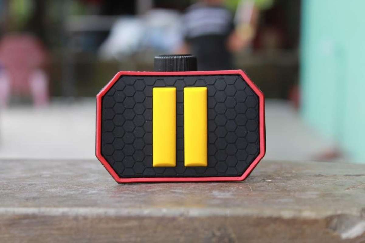 Jual Patch Rubber Perekat Karet Garis Dua Iptu Di Seller Jovana Combat ...