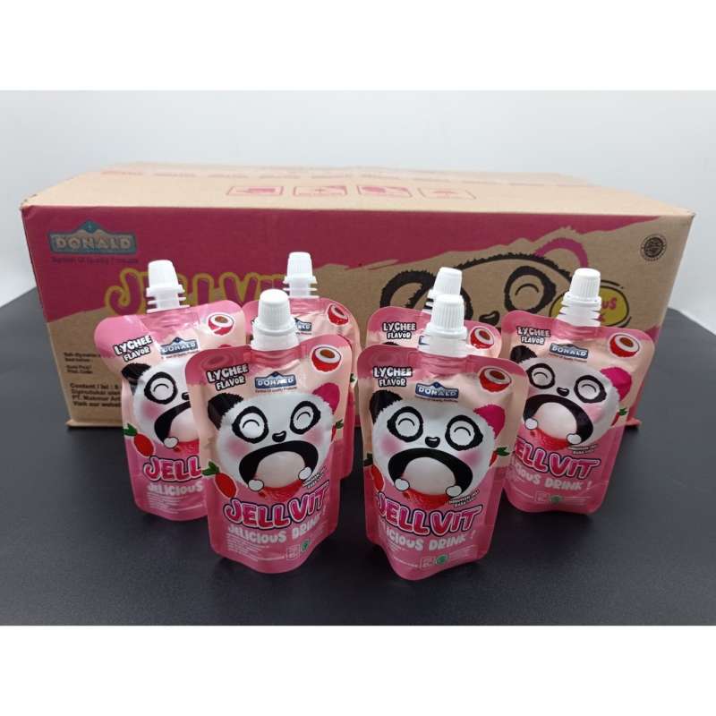Jual DONALD JELLY VIT 70ML ( SATU PACK ISI 10) di Seller amanah snack ...