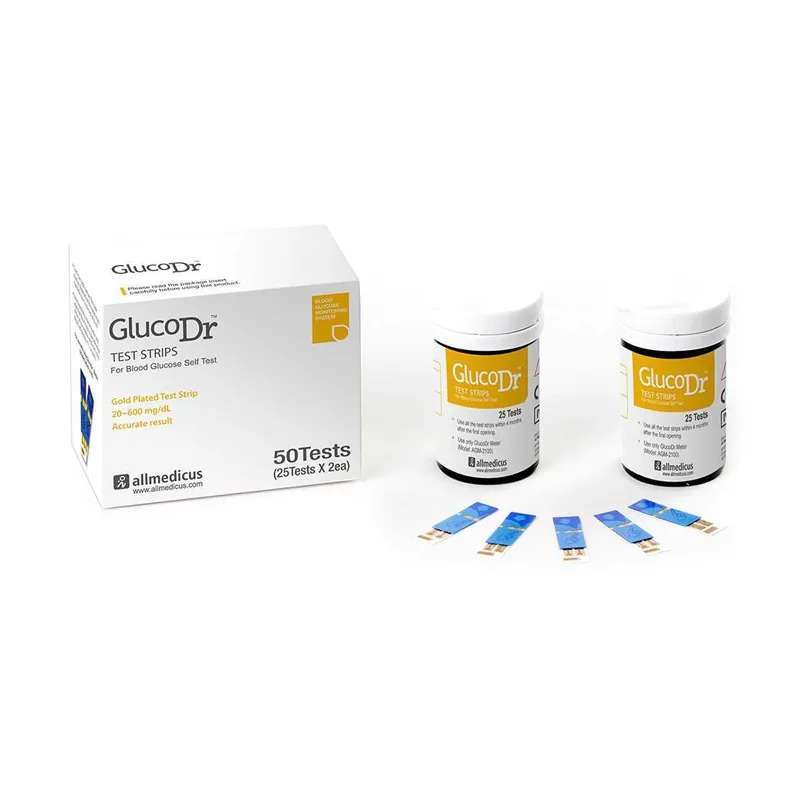 Promo Gluco Dr Test Strip 50 Tests (hanya Refill Strip) Diskon 5% Di ...