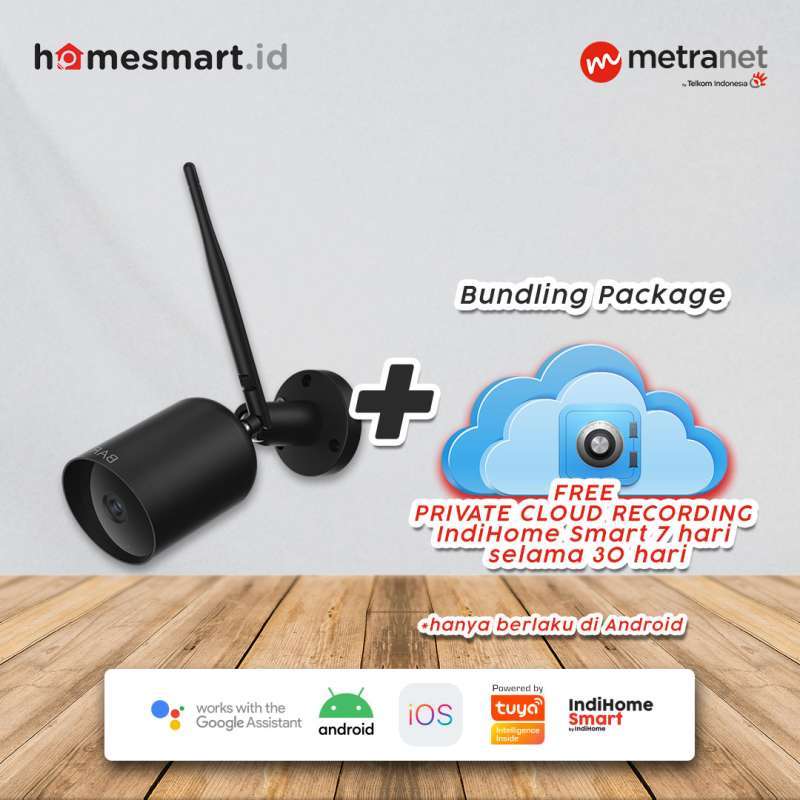 Promo CCTV Bardi Smart outdoor STC IP Cam Free Cloud ( Exclusive ...