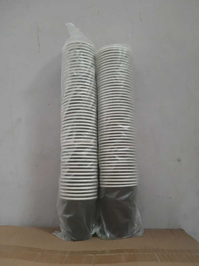 Jual 1 Dus Isi 20 Rol | Papercup/paper Cup Kopi/gelas Kertas 6.5oz,8oz ...