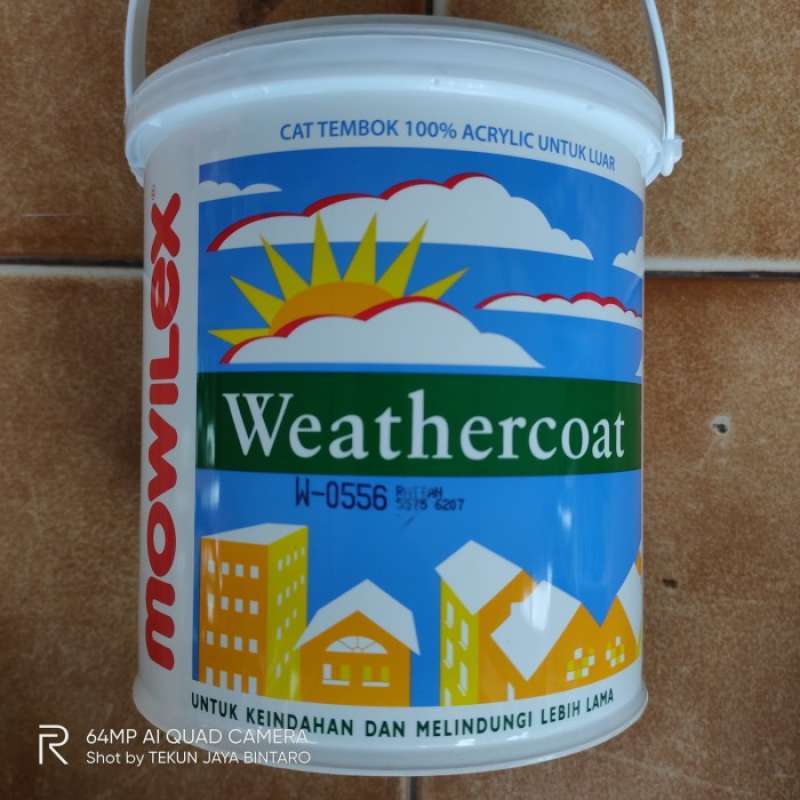 Promo Cat Tembok Exterior Mowilex Weathercoat 2 5l Rattan W0556