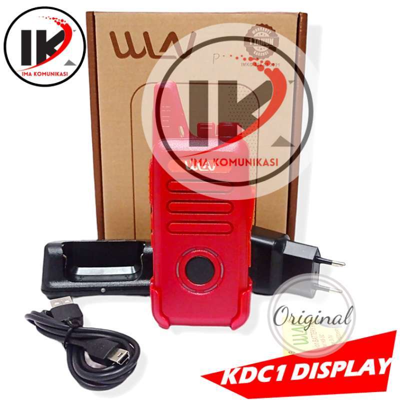 Jual HT WLN KD-C1 DISPLAY ORIGINAL SERTIFIKASI POSTEL FREQUENSI UHF 400 ...