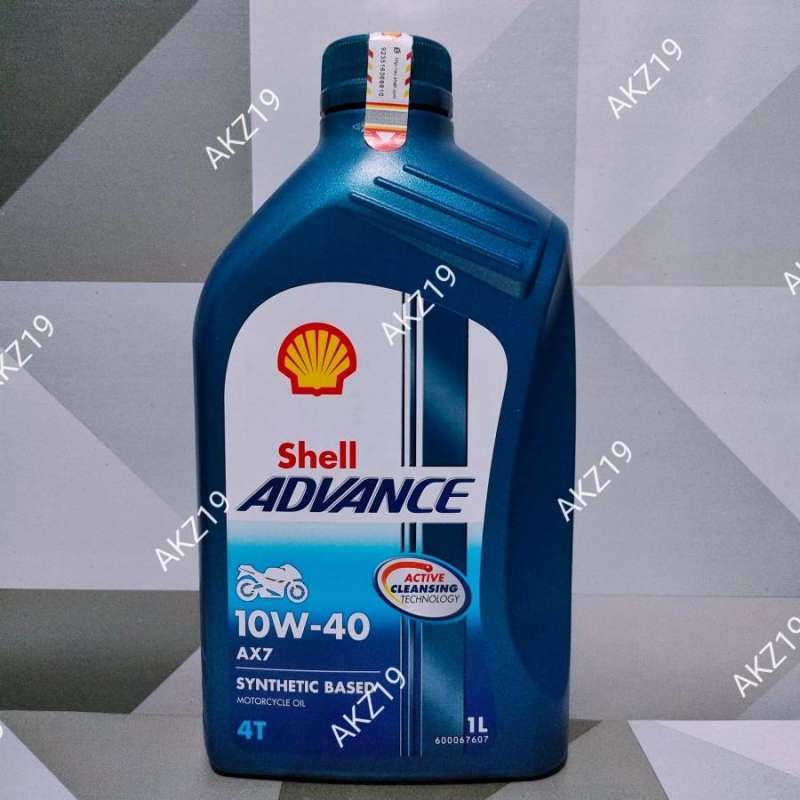Jual Shell Advance AX7 4T 1L API SM, JASO MA2 di Seller AKZ19 ...