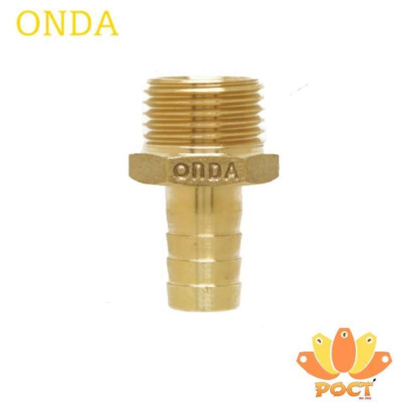 Jual HOSE COUPLER (CO) KUNINGAN BERBAGAI UKURAN - SAMBUNGAN SELANG ONDA ...