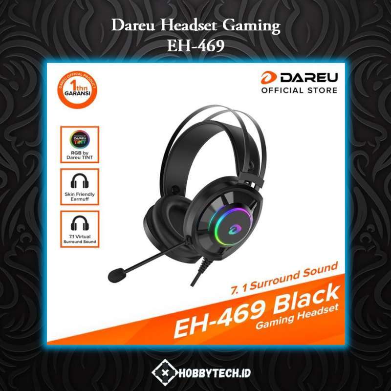 Jual DAREU EH-721 Gaming Headset 7.1 Surround Sound di Seller ...