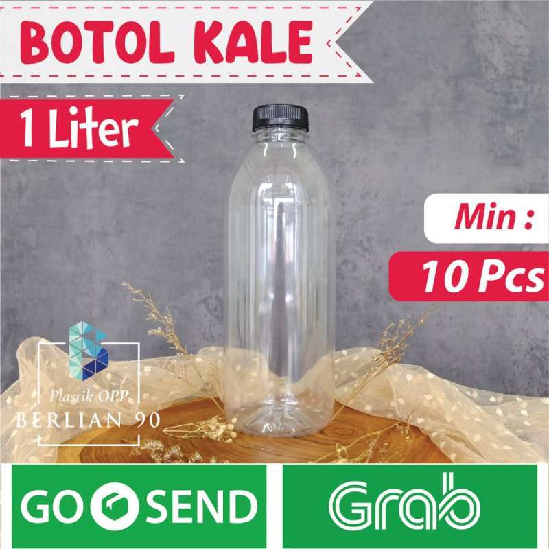 Jual BOTOL KALE 1 Liter 45 gr / BOTOL PLASTIK / BOTOL KOPI / BOTOL ... Jual BOTOL KALE 1 Liter 45 gr / BOTOL PLASTIK / BOTOL KOPI / BOTOL ...