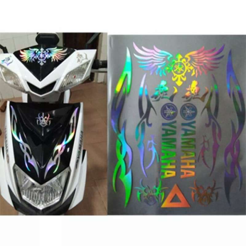 Promo Stiker Motor Yamaha Keren banget Cutting Sticker tribal Motor ...