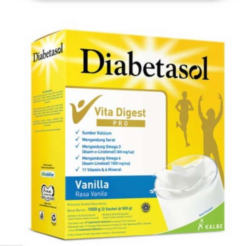 Jual Susu Diabetasol Original1 Kg Terbaik Juli 2024 - Harga Murah ...
