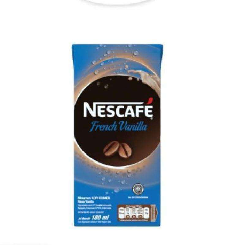 Jual Nescafe Minuman Kopi Krimer French Vanilla UHT [180 mL] di Seller ...