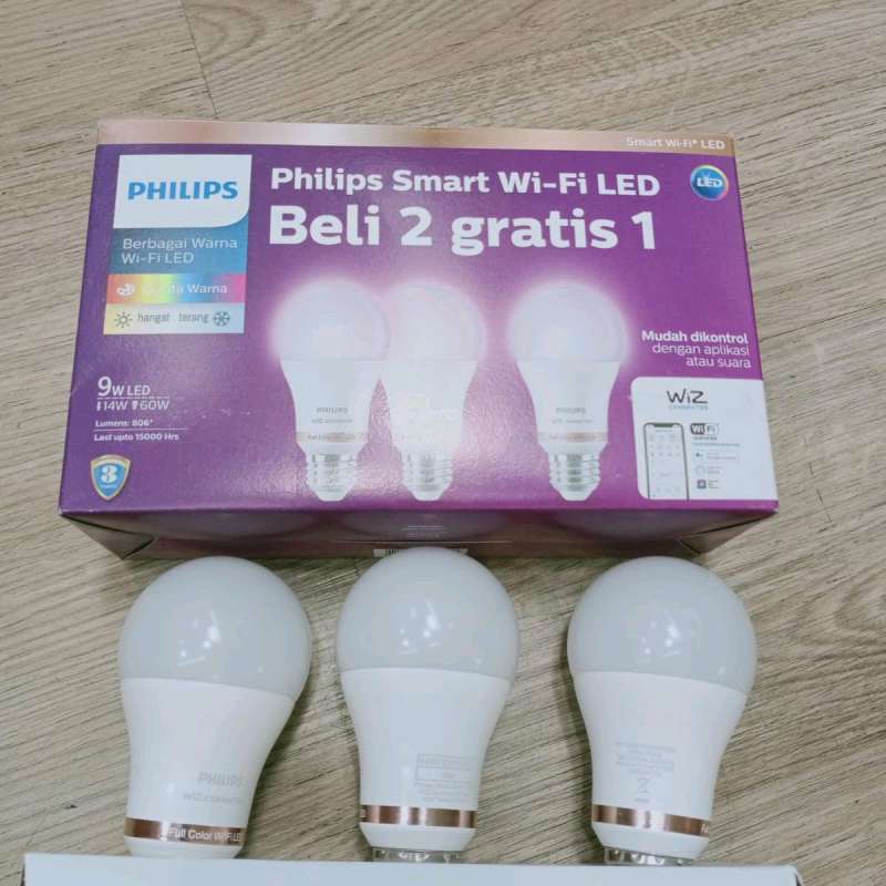 Jual Philips Smart Wifi Led Pack 9 Watt Di Seller 4j Lighting - Gunung ...