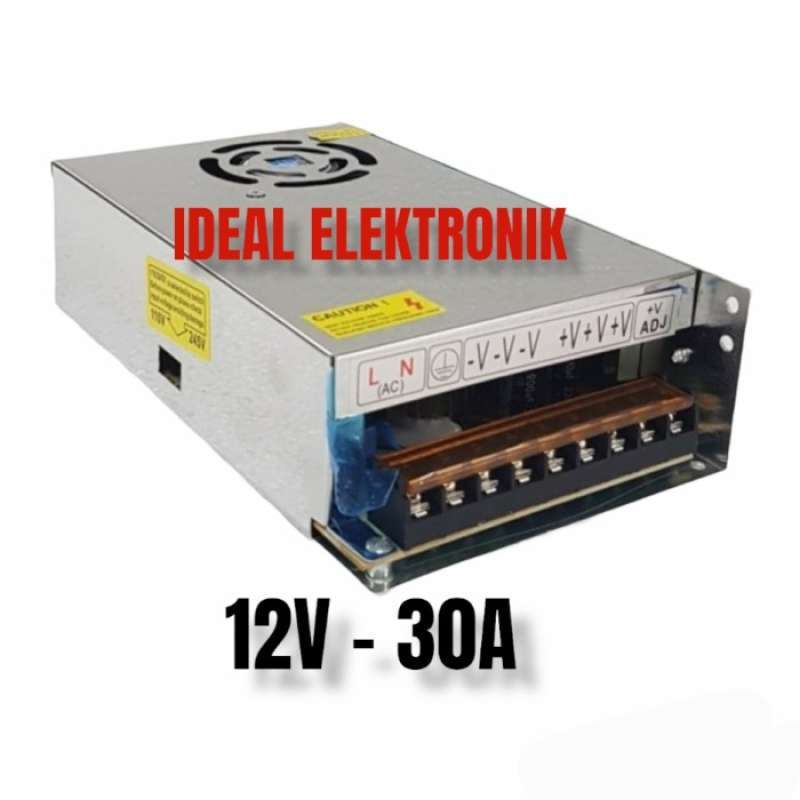Promo Power Supply 30a Adaptor Switching 12volt 30amper Psu 30a 12v ...