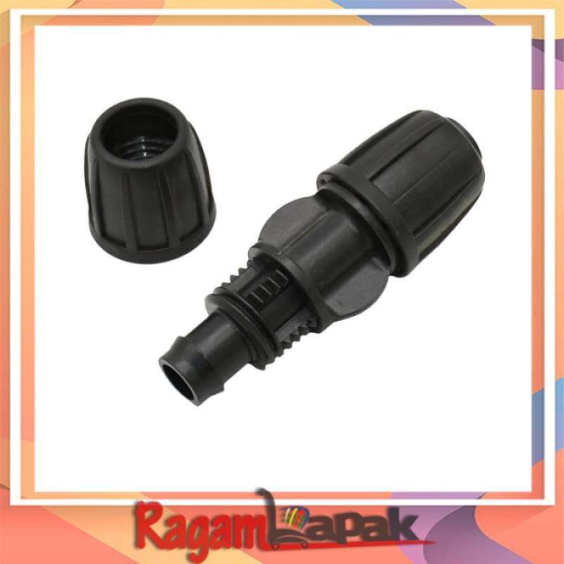 Jual Konektor Lurus 16 Mm / Straight Connector 16 Mm Lock Nut ...