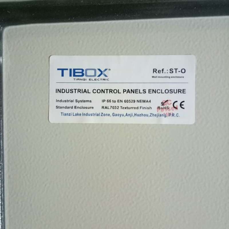 Promo Box Panel Listrik Besi Ip65 Tibox 300(w)x400(h)x200(d) Diskon 18% ...