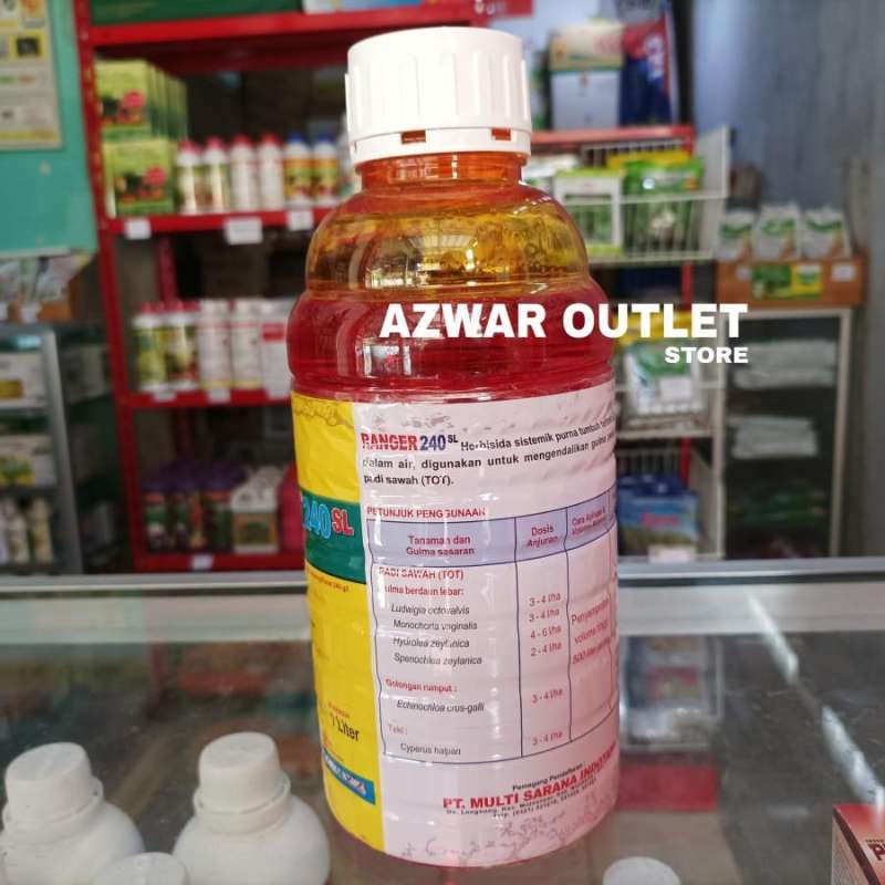 Jual Glifosat RANGER 1 Liter ORIGINAL | Herbisida sistemik racun rumput ...