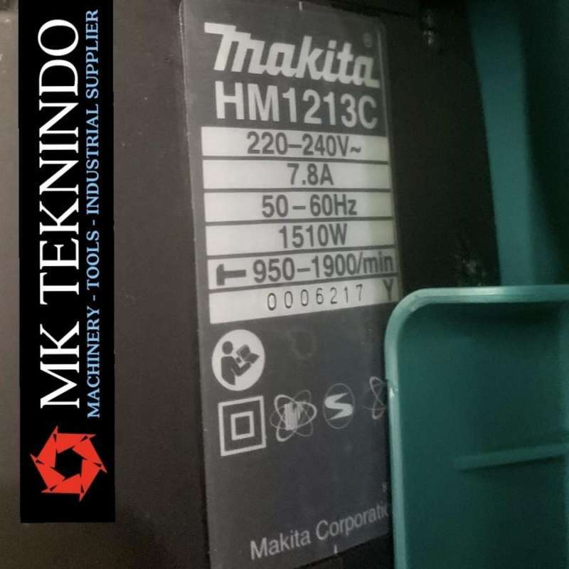 Jual Makita Hm1213c Mesin Bobok Beton Jack Demolition Hammer Hm 1213 C ...