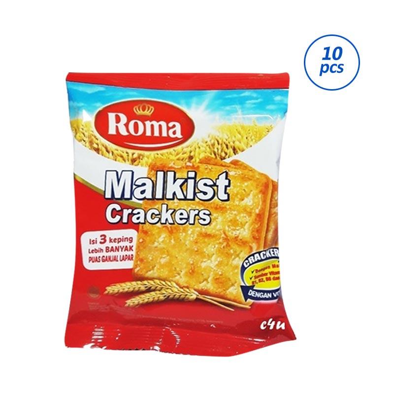 Jual Roma Malkist Rasa Original Crackers [10 Sachet] di Seller Agen ...