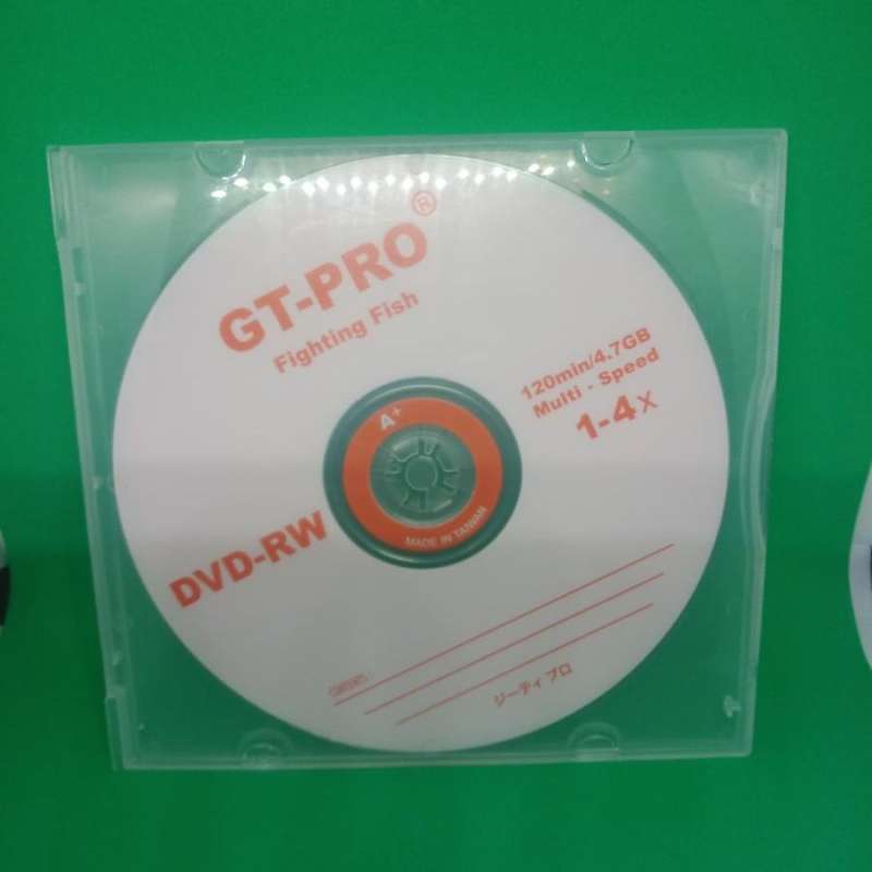 Jual Dvd-rw Gt-pro + Casing Di Seller Bintangsuksesatk - Ancol, Kota Jakarta Utara | Blibli