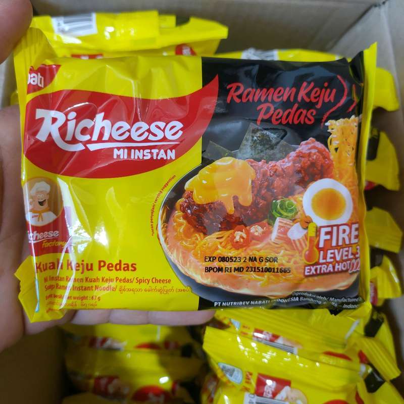Jual Mie Instan Richeese Ramen Keju di Seller Clarif_jaya - Cengkareng ...