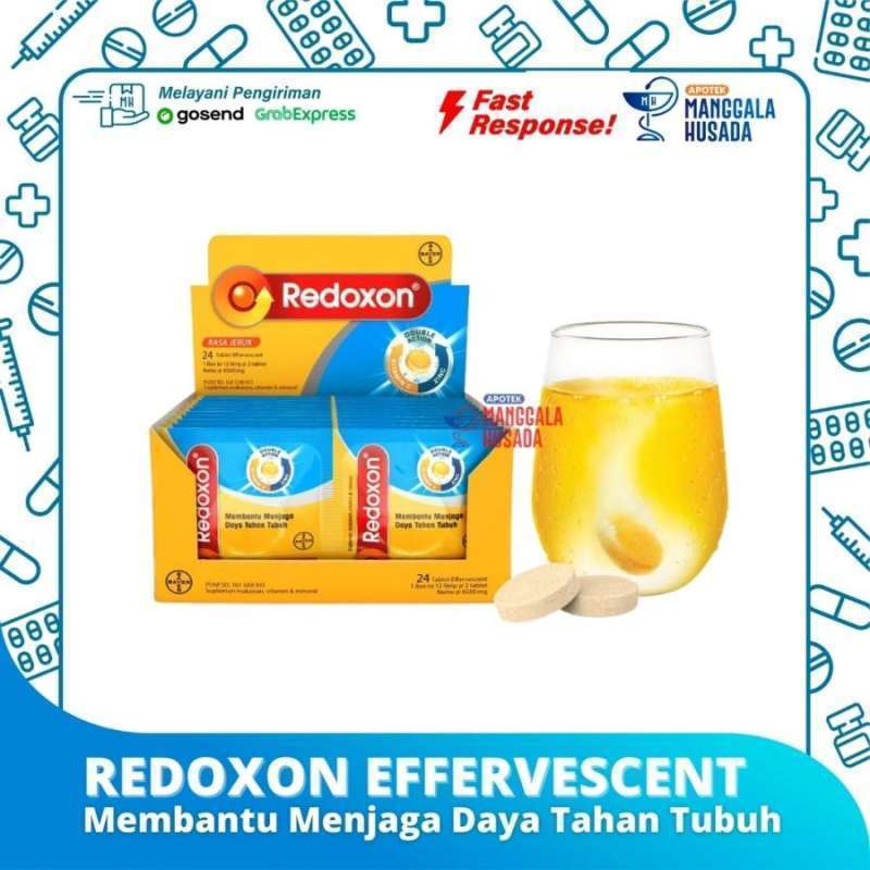 Promo REDOXON STRIP 2 TABLET SACHET EFFERVESCENT TRIPLE ACTION PER ...