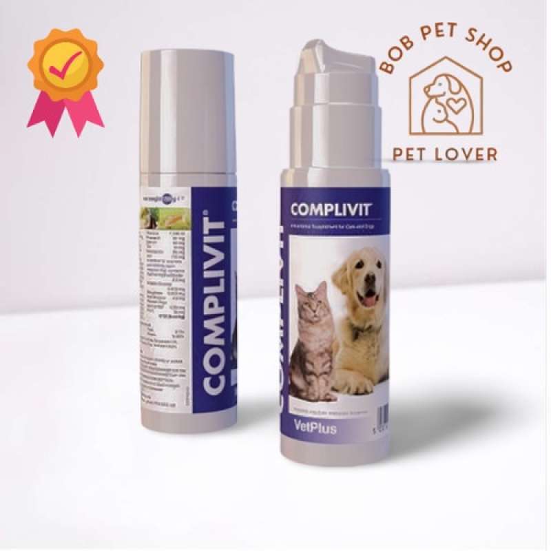 Jual Vetplus Complivit Multivitamin Anjing dan Kucing di Seller BOB PET ...