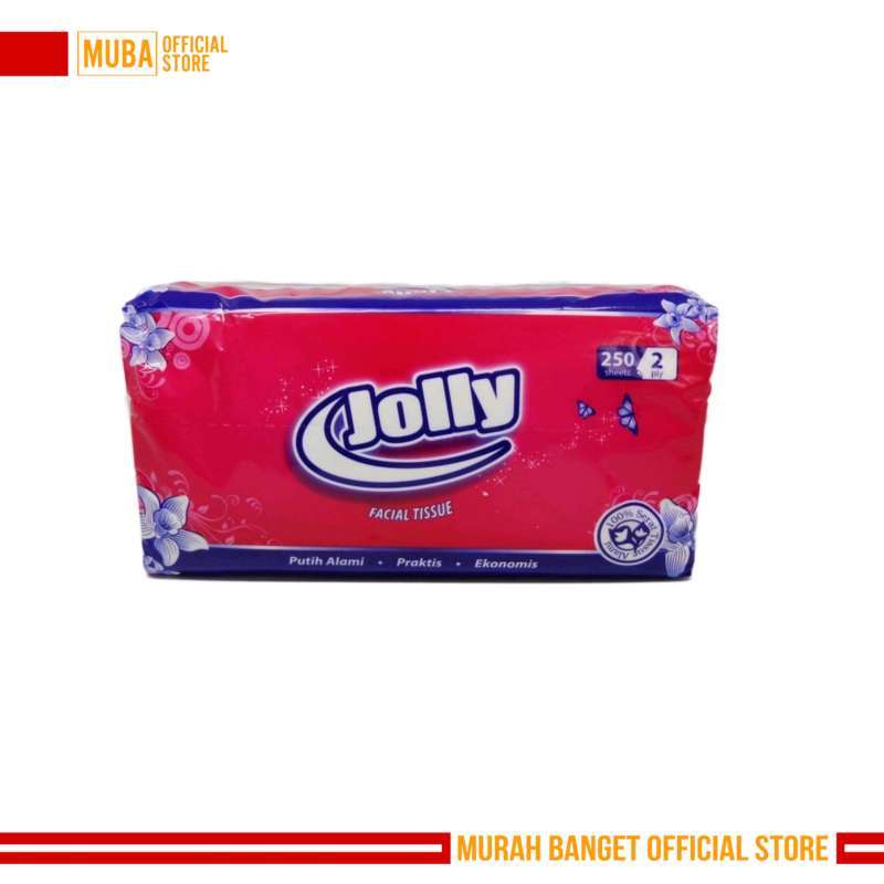 Jual Tissu Jolly 250 Sheets - Jolly Facial Tisu - Tisu Wajah - Tisu ...