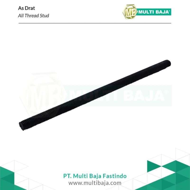 Jual Baja As Drat / All Thread Stud / Stud Bolt M12 di Seller Multi ...