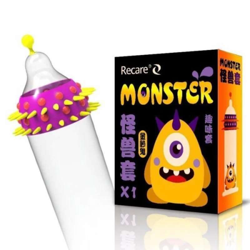Jual Kondom Monster Recare Premium | Condom Extra Sensation Import Di Seller Boomi.id - Sunter ...